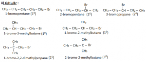 Haloalkanes - Nomenclature, Isomerism, Preparation and Properties.