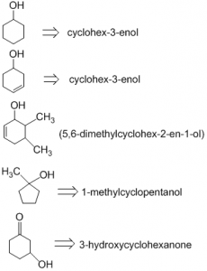 Alicyclic compounds: Cyclic aliphatic compounds